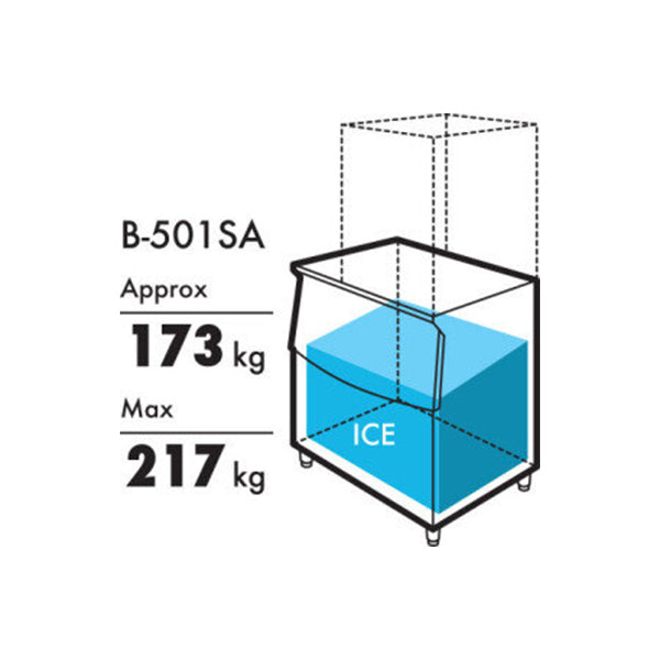 Hoshizaki 348Kg Ice Storage Bin - B-801 SA